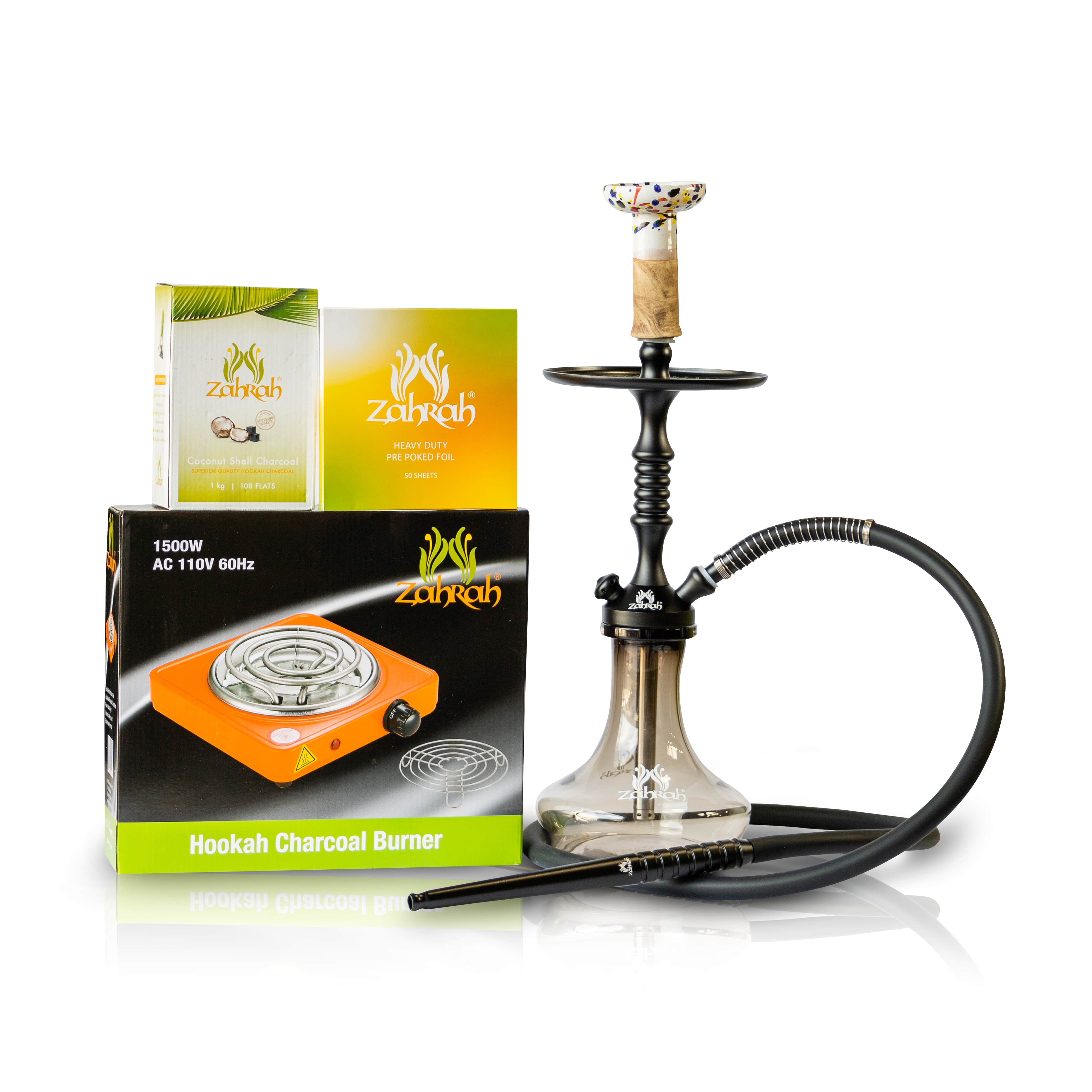 Zahrah Spade Mini Hookah Bundle – zahrahusa.com